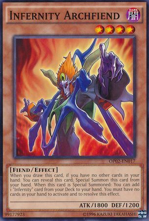 Infernity Archfiend - OP02-EN017 - Common Played OTS Tournament Pack 2 ...