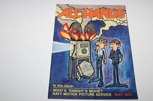 Vintage All Hands Magazine of the U.S. Navy May 1975 | eBay