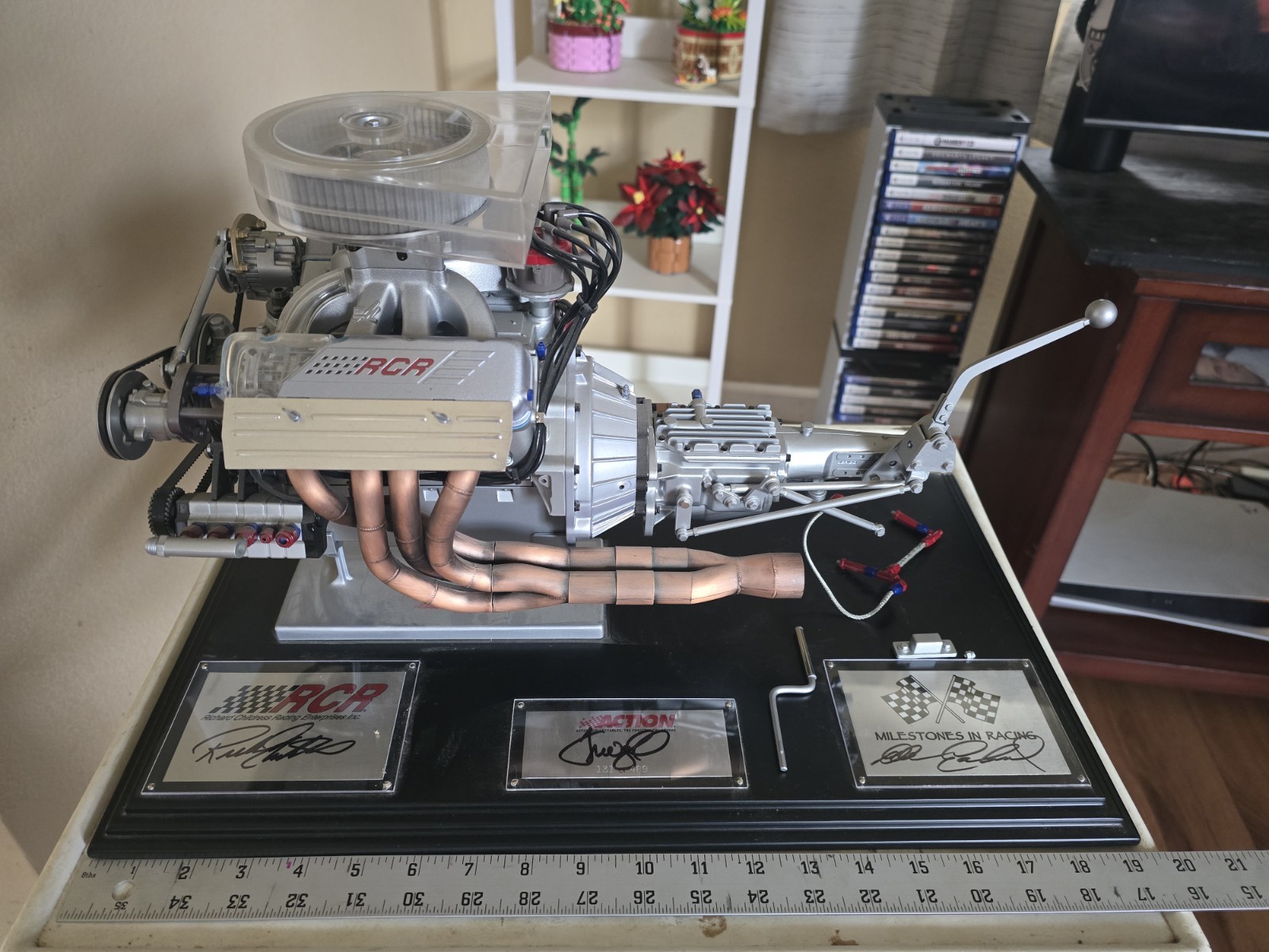 Dale Earnhardt 2002 1:4 scale NASCAR Winston Cup Motor Action team ...