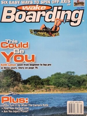 Wake Boarding Magazine Wakeboarding July 2002 Keith Lyman | eBay