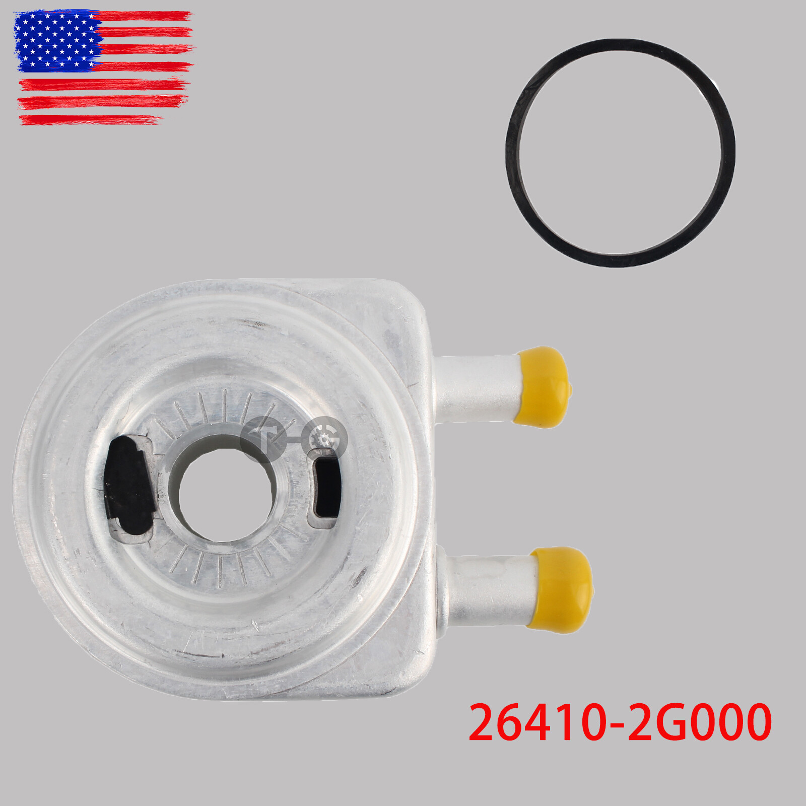 Engine Oil Cooler 26410-2G000 For Hyundai Kia Sonata Tucson Optima 2.0L ...