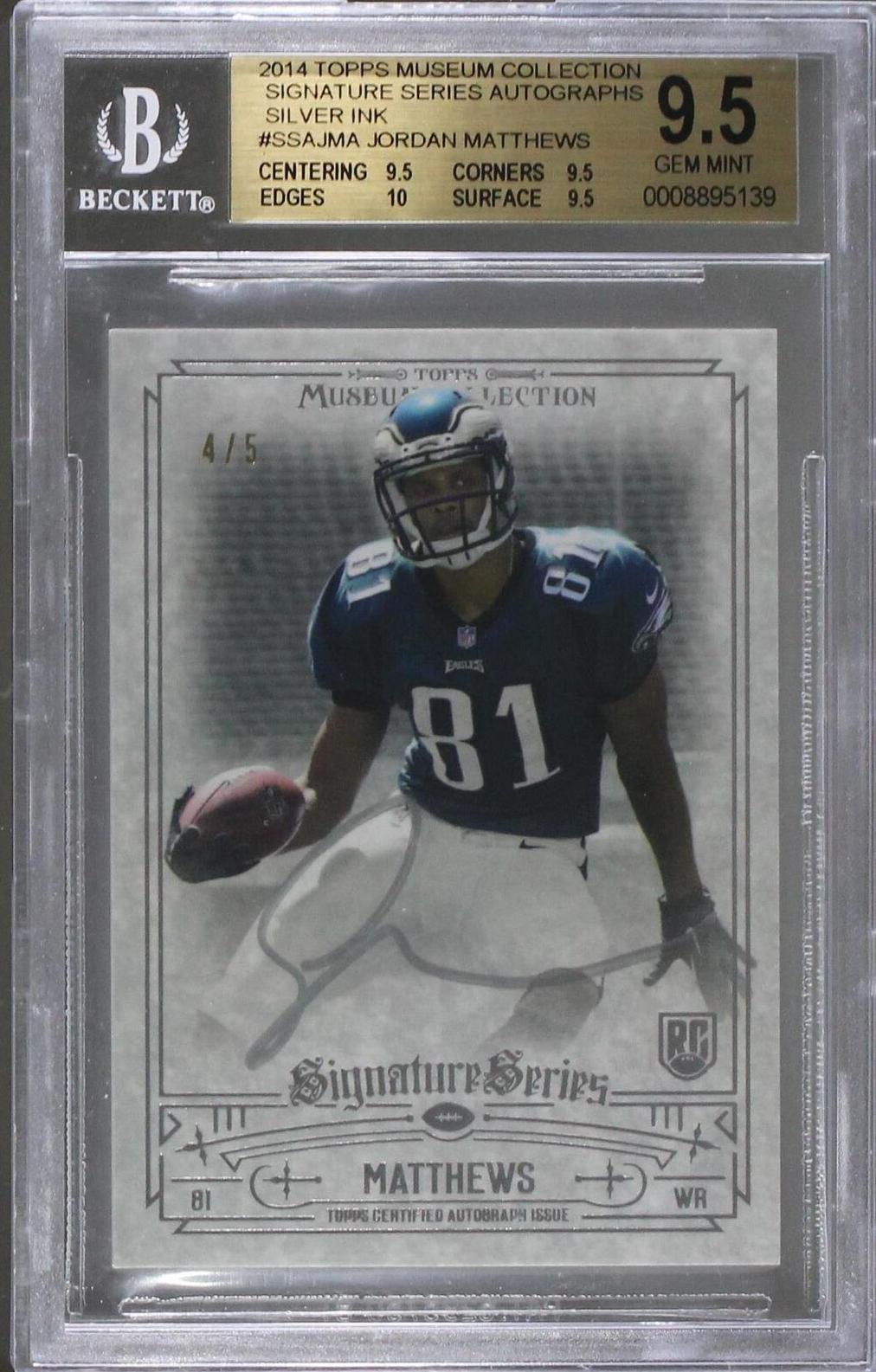 2014 Topps Museum Collection - Signature Series Autographs Jordan ...