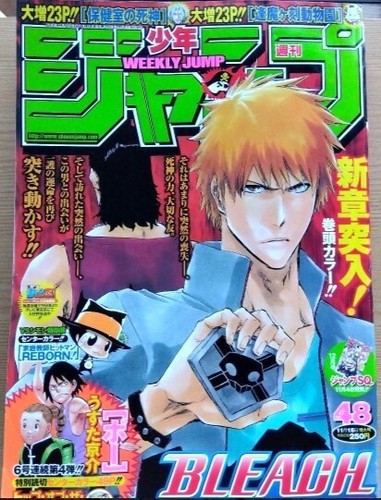 Weekly Shonen Jump 2010 No.48 BLEACH new series opening front color ...