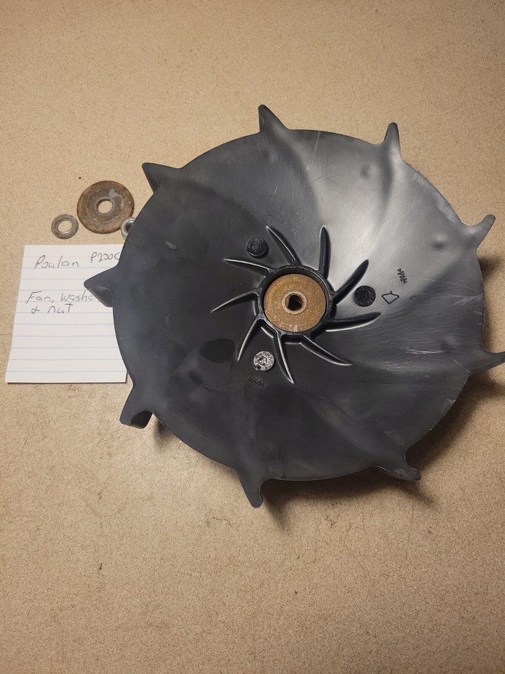 Poulan P200C Blower Fan With Nut | eBay
