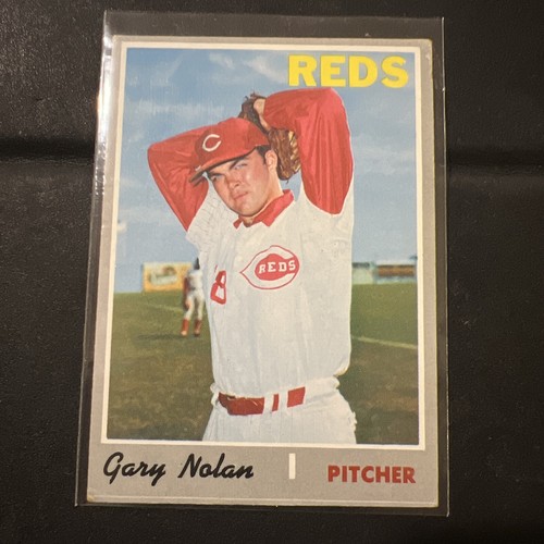 1970 Topps Baseball Card #484 Gary Nolan - Low To Mid Grade - G/VG! | eBay