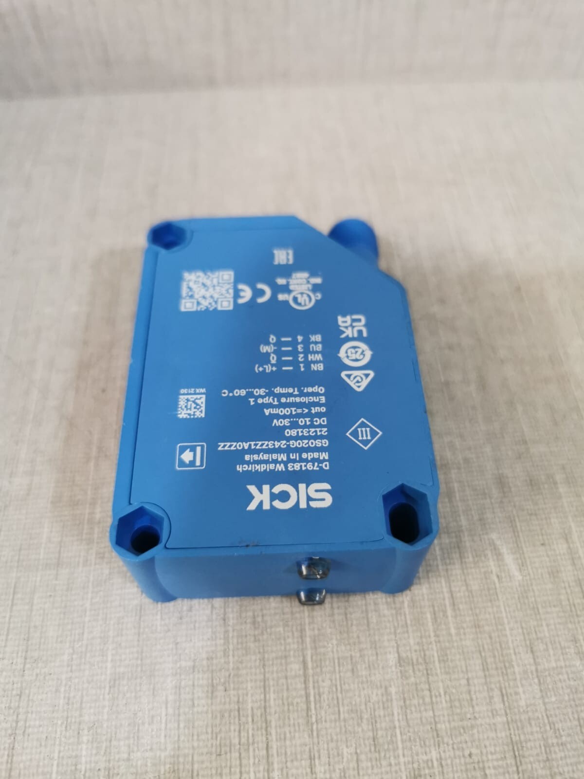 SICK D-79183 Waldkirch Photoelectric Sensor GS020G-243ZZ1A0ZZZ | eBay