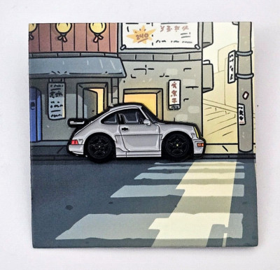 Leen Customs: Porsche 964 C4 Limited Edition Enamel Pin #269/964 | eBay