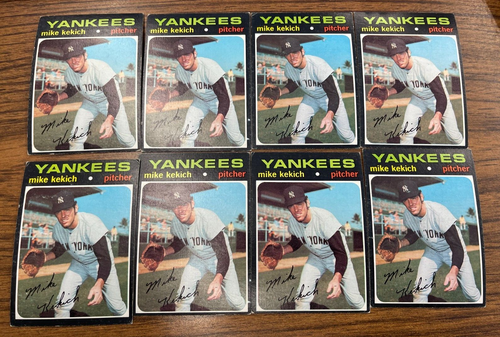 1971 TOPPS # 703 MIKE KEKICH NEW YORK YANKEES | eBay