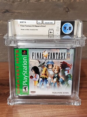 Final Fantasy IX FF9 Greatest Hits PlayStation 1 Sealed WATA Graded 9.8 ...