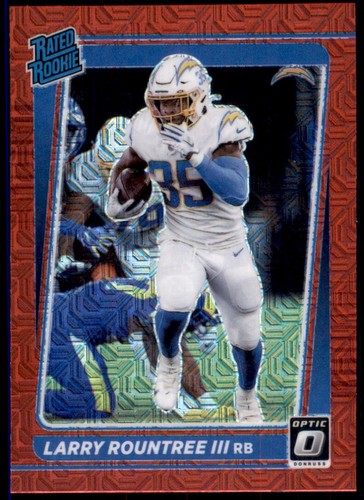 2021 Optic Rated Rookie Mojo Red Larry Rountree Rookie Los Angeles ...