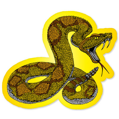 Gadsden Rattlesnake car bumper sticker window decal 4" x 4" | eBay