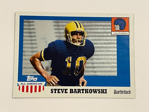 2005 Topps All American Retired Football - Steve Bartkowski - Cal ...