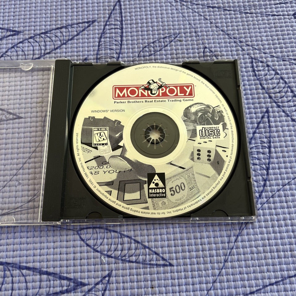 Monopoly CD-ROM (PC, 1995) Windows PC, | eBay