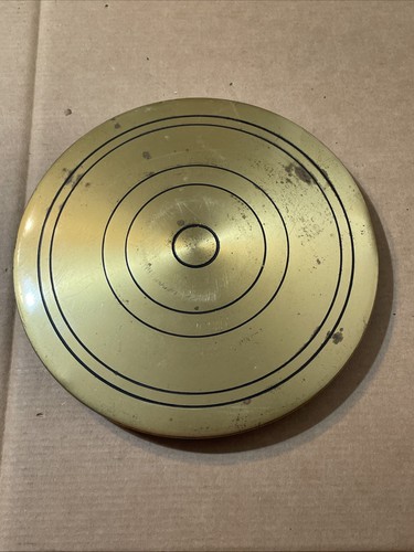 Vintage Standard Electric Time Master Program Clock Pendulum Bob 8” 5 1 ...