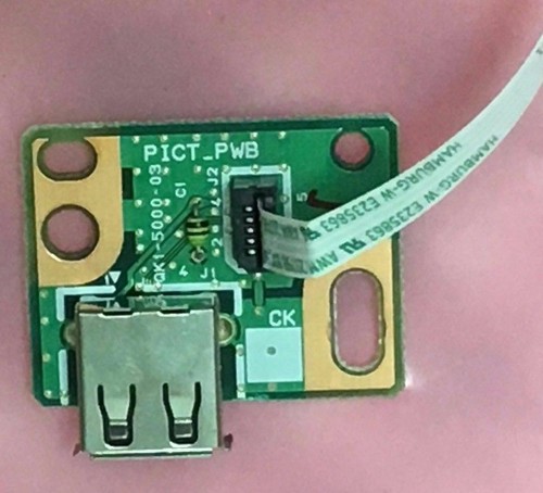 Canon PIXMA MX860 870 PictBridge Board Unit USB Flash Card Port QK1 ...