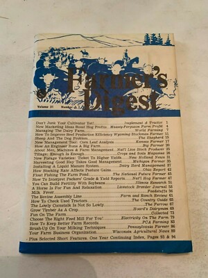 June July 1967 Farmers Digest Magazine Volume 31 Number 2 | eBay