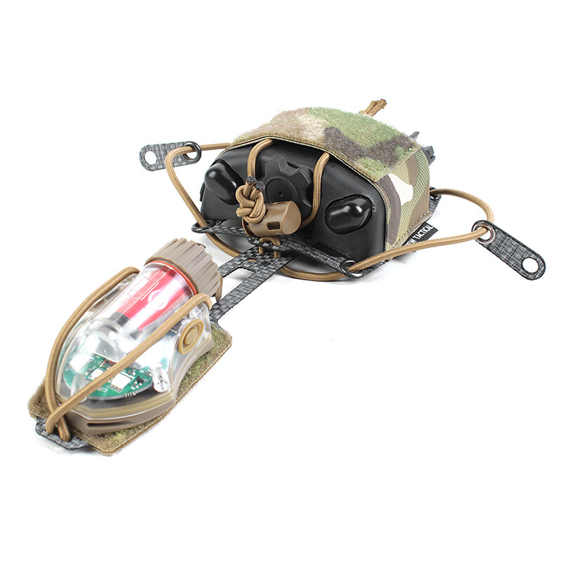 PEW Tactical PVS31 NVG Battery Box Retention System Helmet Pouch FERRO ...
