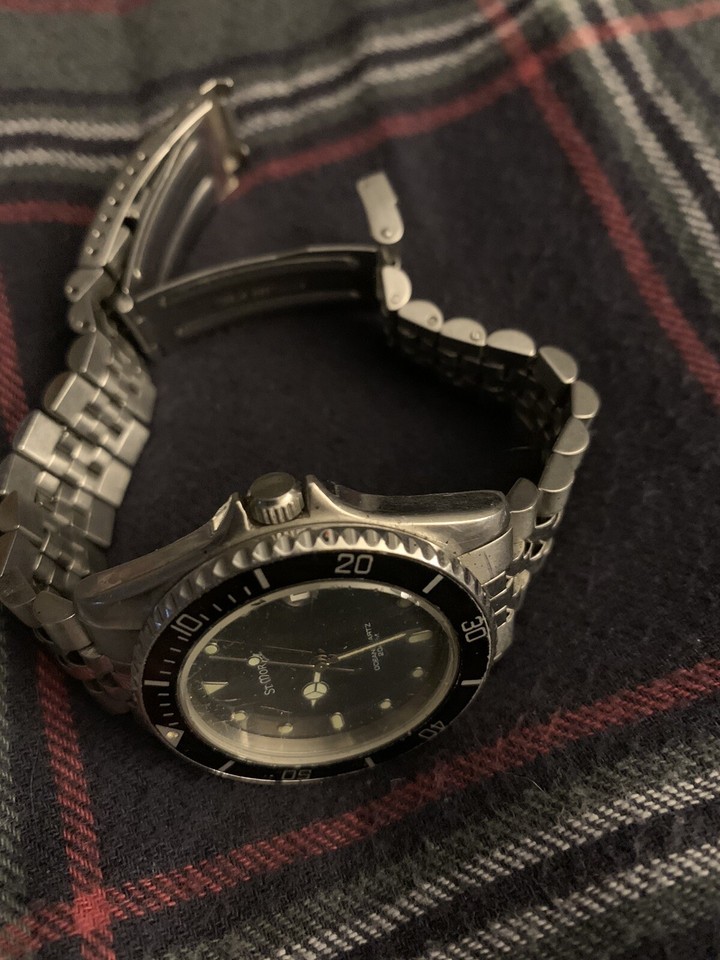 St. Moritz Ocean Quartz 20atm vintage diving watch mens | eBay