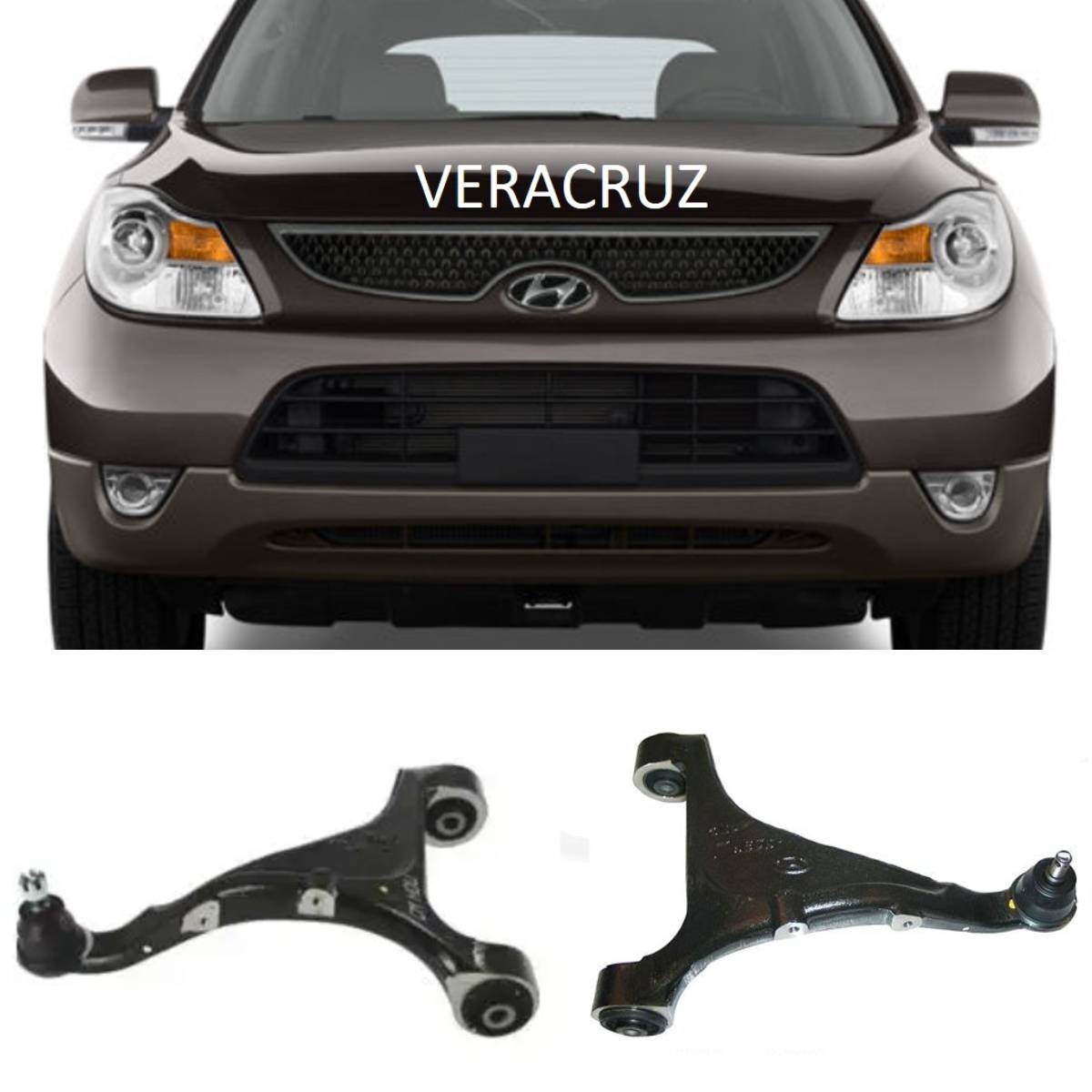 2P 🚀FREE DHL Genuine Rear UPPER Control ARM LEFT & RIGHT For VERACRUZS ...