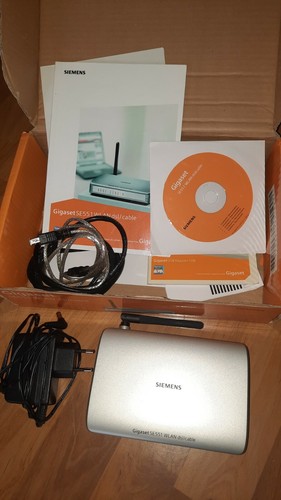 *Siemens* Gigaset SE551 WLAN dsl/cable* Router* NEU* 4025515839224 | eBay