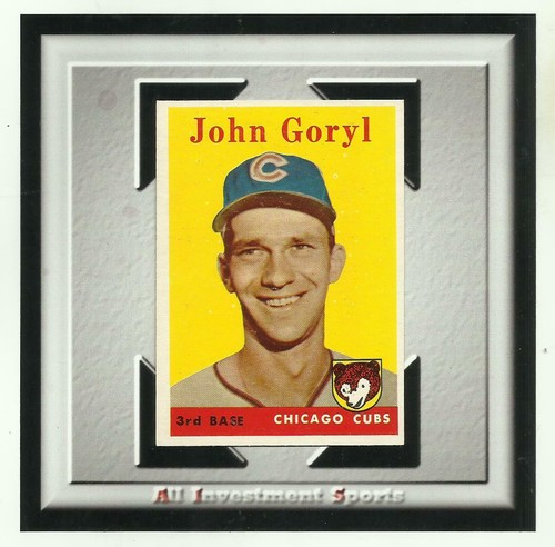 1958 Topps JOHN GORYL #384 NM **great baseball card** TD89 | eBay