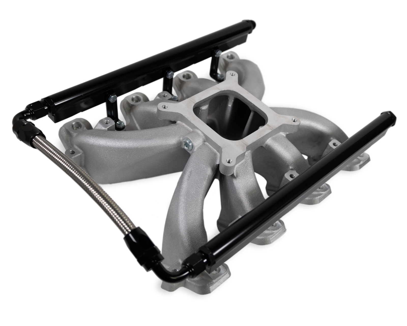 GM LS1/LS2/LS6 Cathedral Port Single Plane EFI Intake Manifold w/ Fuel ...