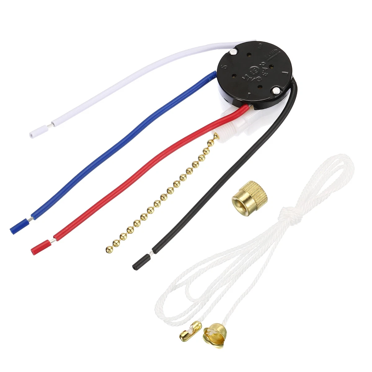 4 Wire Ceiling Fan Pull Chain Switch | Shelly Lighting