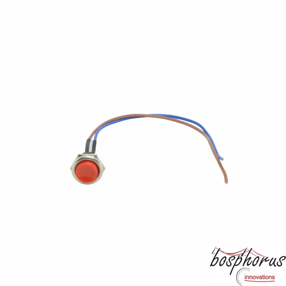 2 PCS BIG NITROUS MOMENTARY PUSH BUTTON SWITCH RED LINE-LOCK TRANSBRAKE PURGE | eBay