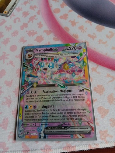 Carte Pokémon Nymphali EX 041/131 Évolutions Prismatiques EV8.5 Fr ...