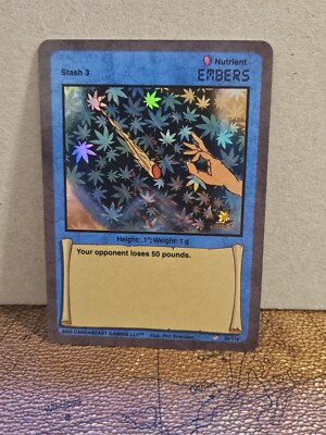 Cannabeast TCG Embers Holo 1st Edition NM 2023 Pack Fresh 38/114 Gaming ...