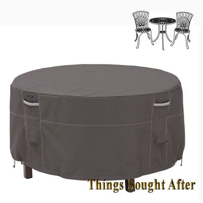 COVER for SMALL ROUND BISTRO TABLE & CHAIR SET Outdoor Furniture Patio ...