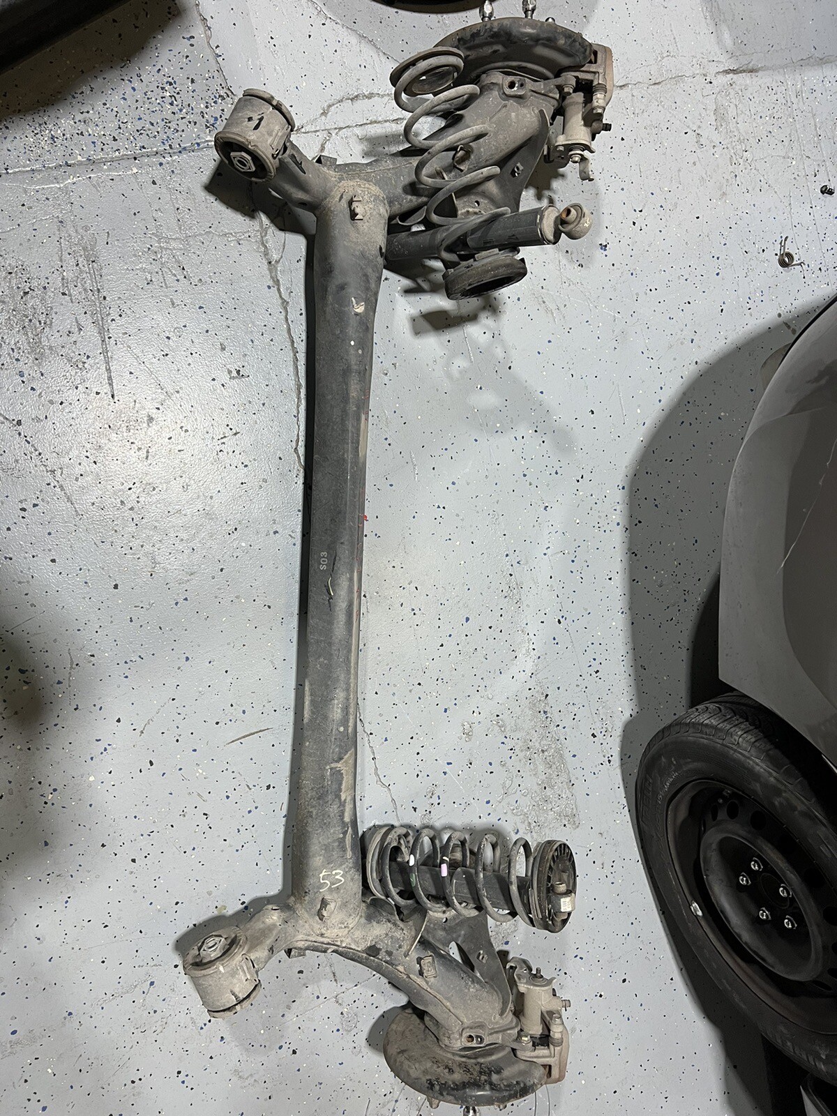 2011-2016 Hyundai Elantra Sedan Rear Loaded Beam Axle | 48K | 1.8 ...