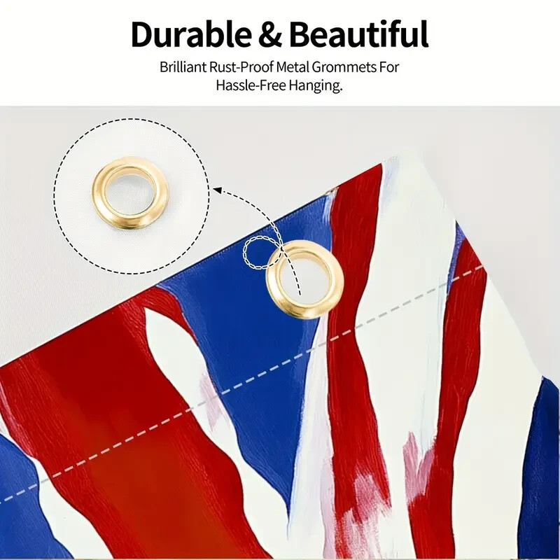 UNION JACK UK FLAG - Size 5' x 3' - Rectangular Polyester Wall / Flag ...