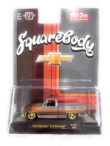 chase! 1978 Chevrolet C10 Silverado Squarebody Pickup Truck 1:64 M2 ...