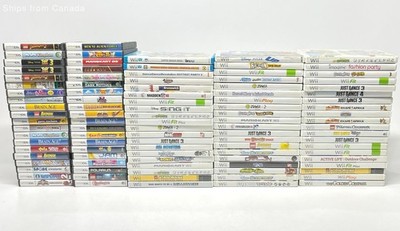 Lot of 100 Empty Nintendo Wii, Wii U, DS & 3DS Video Game Cases | eBay