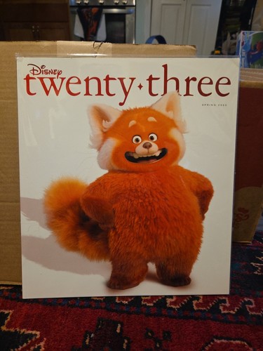 Disney Twenty-Three D23 Magazine Spring 2022 Turning Red, Mei Panda | eBay