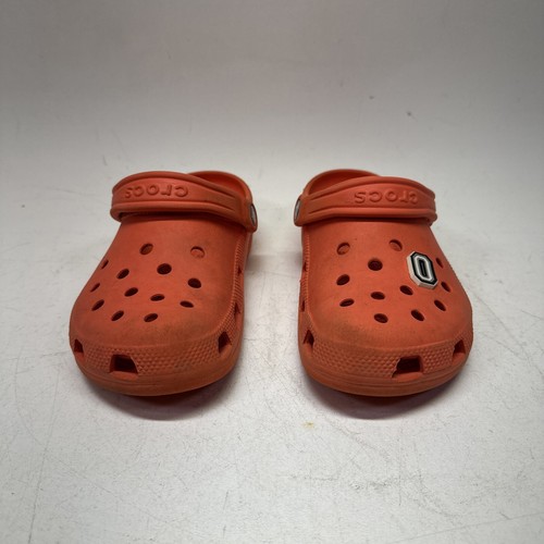 Crocs Classic Junior Size 5 Tangerine Orange Unisex Clog Sandal Shoe | eBay