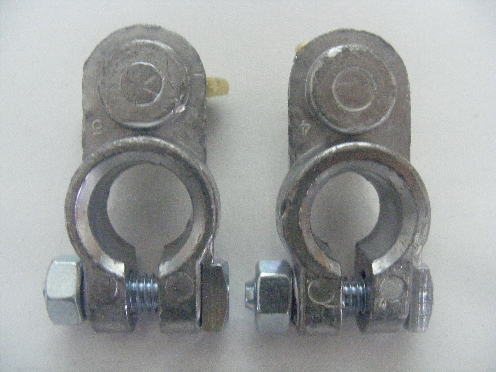 DEKA 00354 BT-2 Battery Terminal Clamp w Nut PAIR: positive & Negative ...