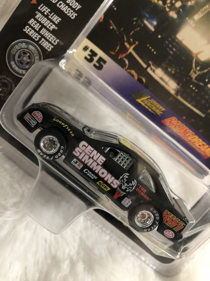 KISS Band Johnny Lightning Gene Simmons Diecast Stock Car #35 Sealed ...