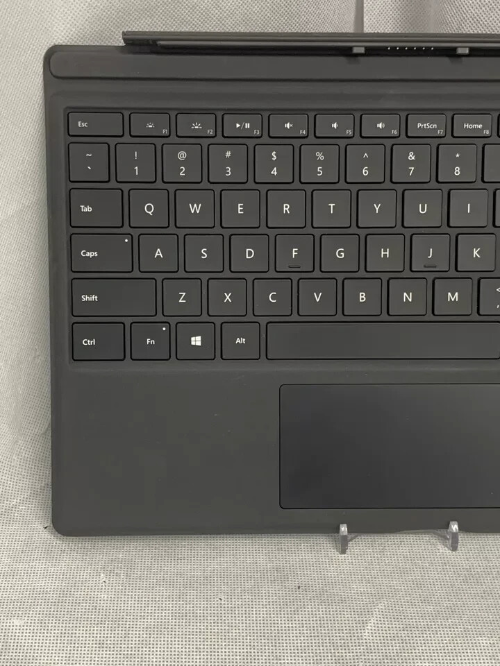 Microsoft 1725 Type Cover Black for Surface Pro 3,4,5,6, Backlit ...