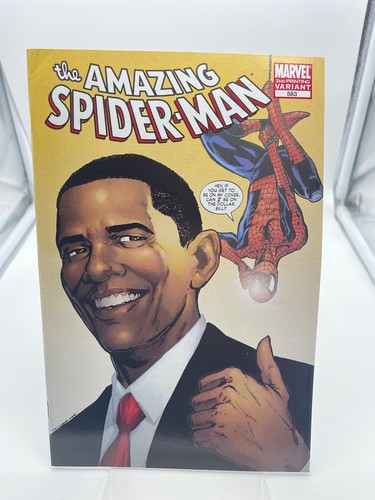 AMAZING SPIDERMAN #583 President Obama Cover 2nd Print | eBay
