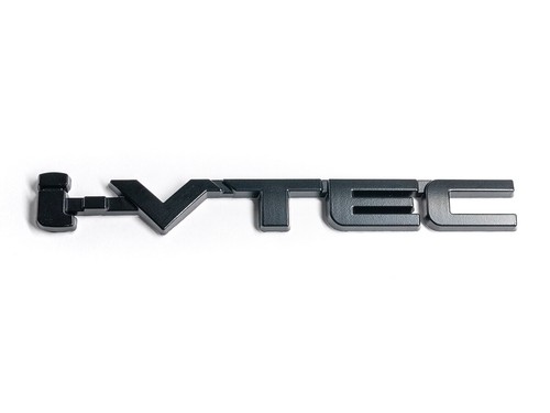 Black i-VTEC VTEC Emblem Badge Metal JDM Civic Si Accord RSX TSX Honda ...