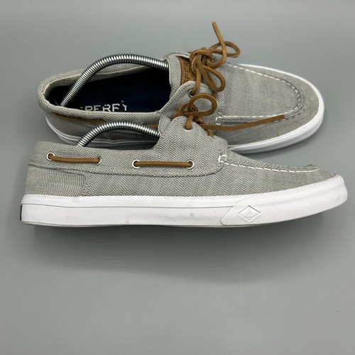 Sperry Top Sider Bahama II Boat Shoe Gray Mens Size 10.5 | eBay