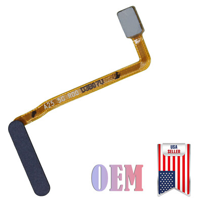 OEM Fingerprint Sensor Power Button Flex Cable For Samsung Galaxy A25 ...