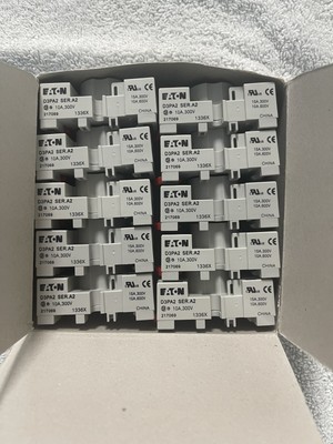 Eaton 2 Pole Relay Socket DIN Rail - D3 Series D3PA2 Ser. A2 | eBay