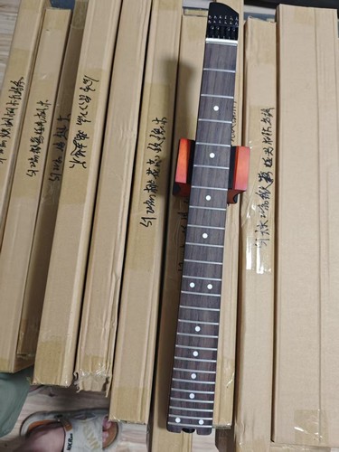 Headless Roasted Maple Guitar Neck 24 fret Rosewood Fingerboard for ...