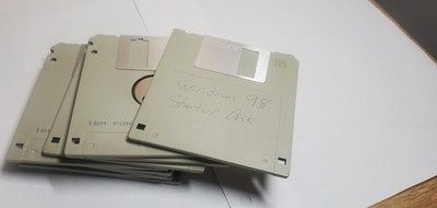 vintage computing Windows 98 Start Up Floppy Disk Diskette | eBay