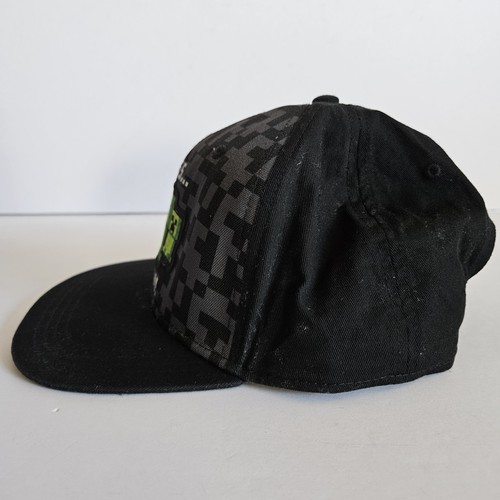 Minecraft Creeper SSSS Boom ! Black Ball Cap Adjustable Official Merchandise | eBay