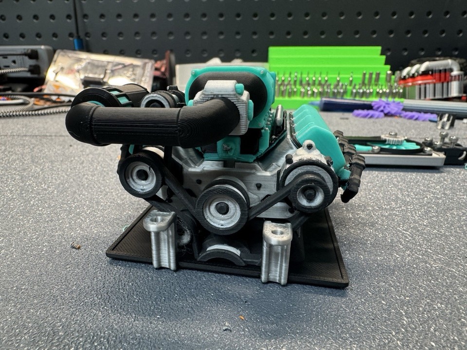 Vanquish H10 Optic Knights Custom Engine Throttle Therapy Teal | eBay