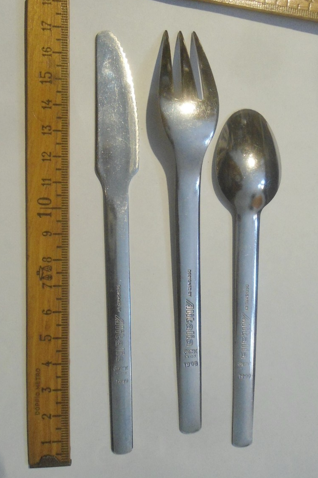 ALITALIA - SET 3 POSATE FACIX INOX ANNI 90 | eBay